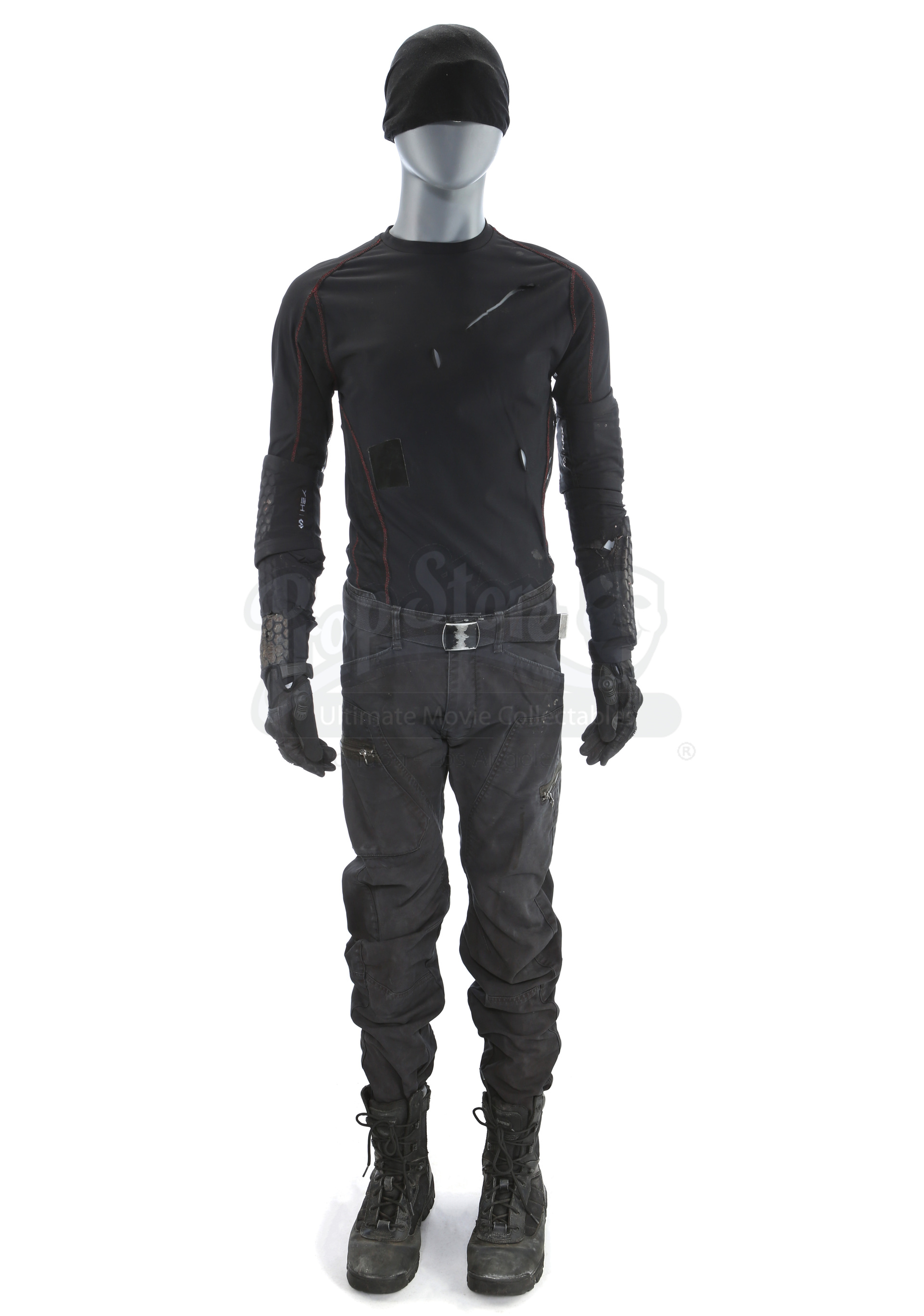 Lot # 100: Matt Murdock's Slashed Combat Costume