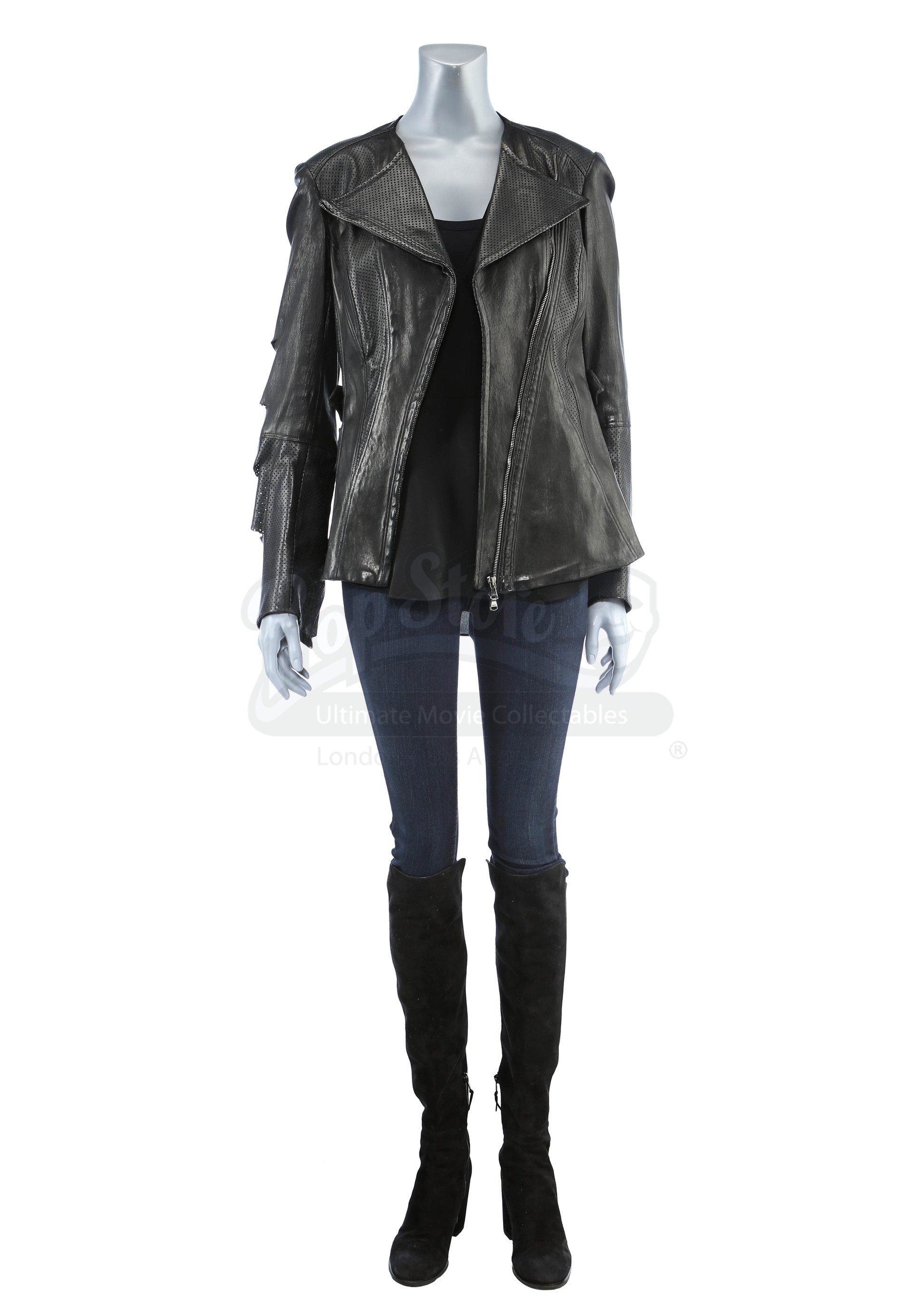 Lot # 636: Misty Knight's Deal-Making Costume
