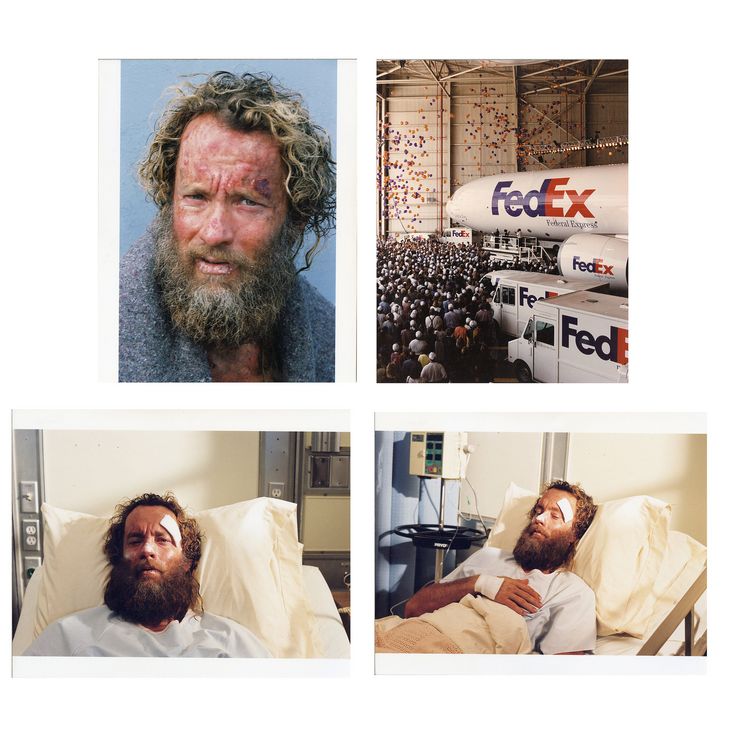 Prototype Chuck Noland Photos for Newspaper and Magazine Cover Images ...