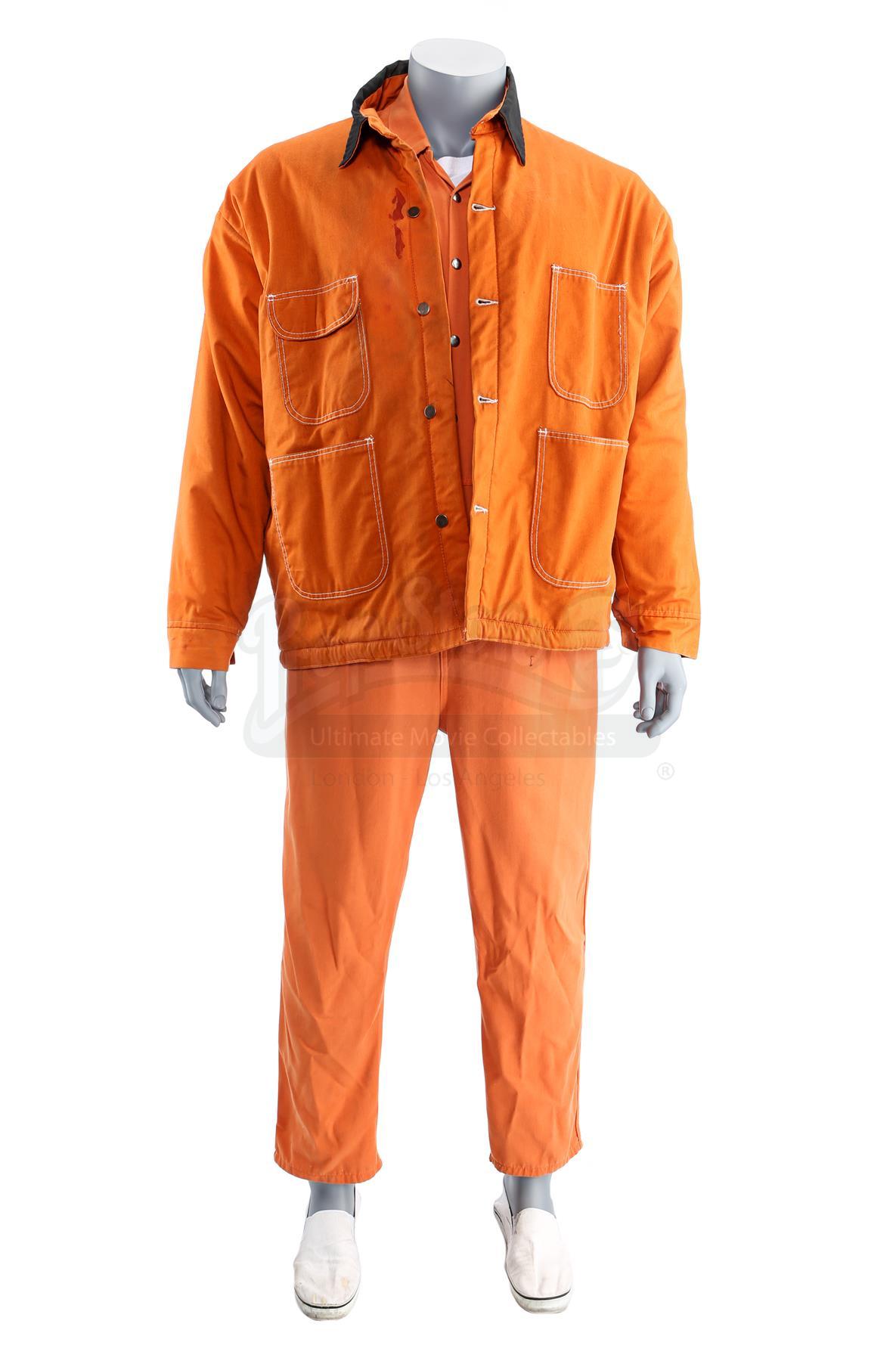 Lot # 293: Wilson Fisk's Bloodied Safe House Costume