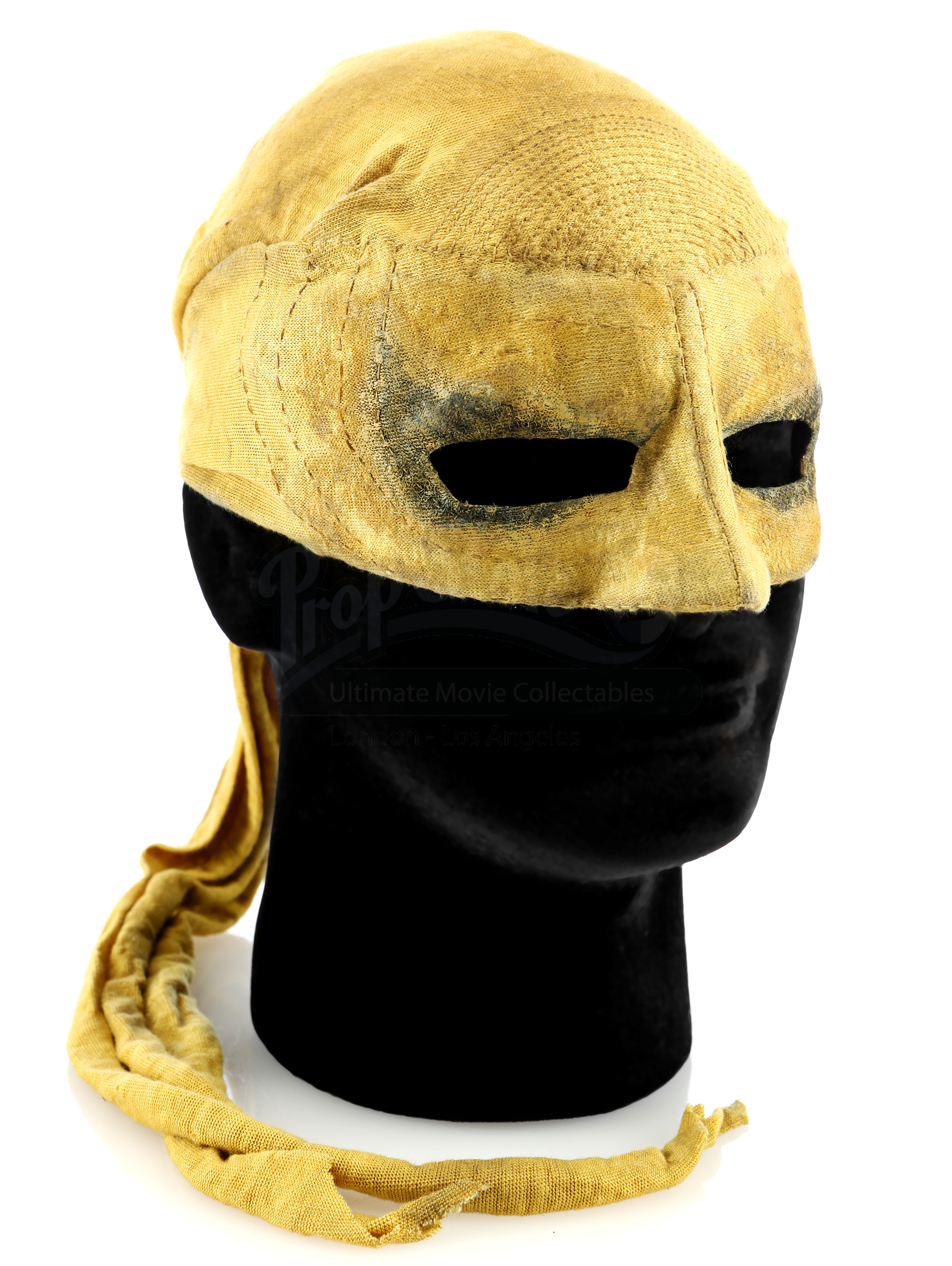 Lot # 841: Davos' Aged Iron Fist Mask