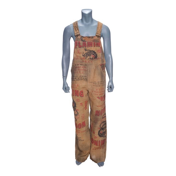 Lot 1288. Tug Speedmans Captive Jack Costume | TROPIC THUNDER (2008)