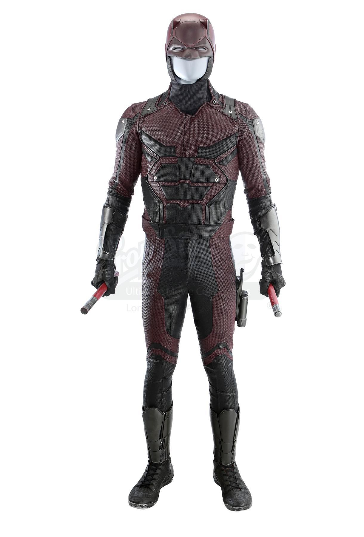 Lot # 116: Matt Murdock's Red First Iteration Daredevil Costume