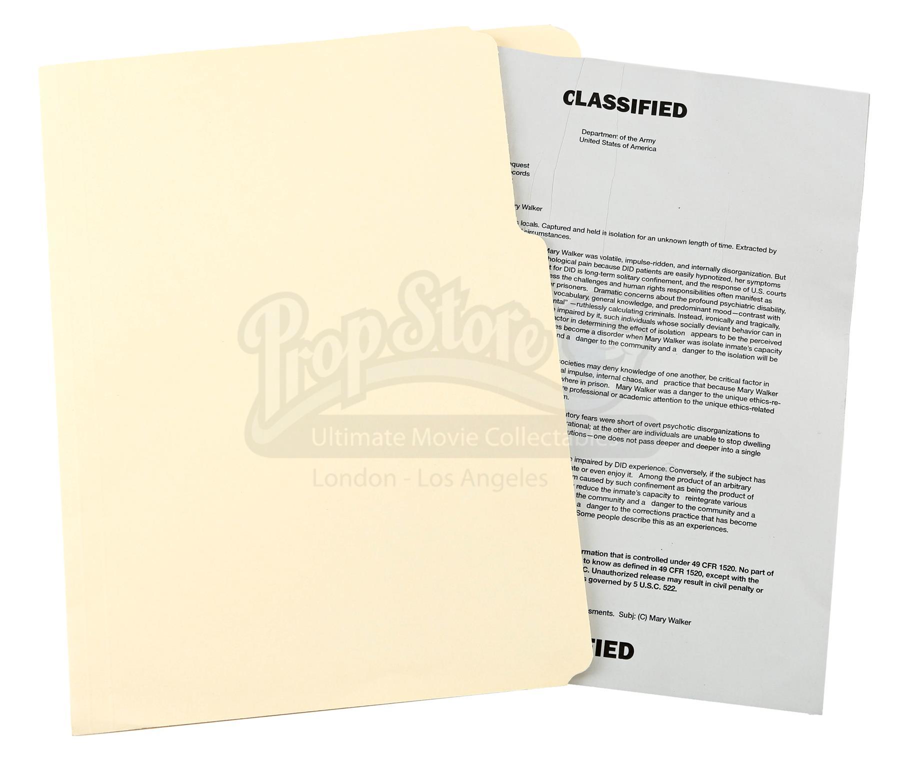 Lot # 886: Mary Walker's Classified Papers