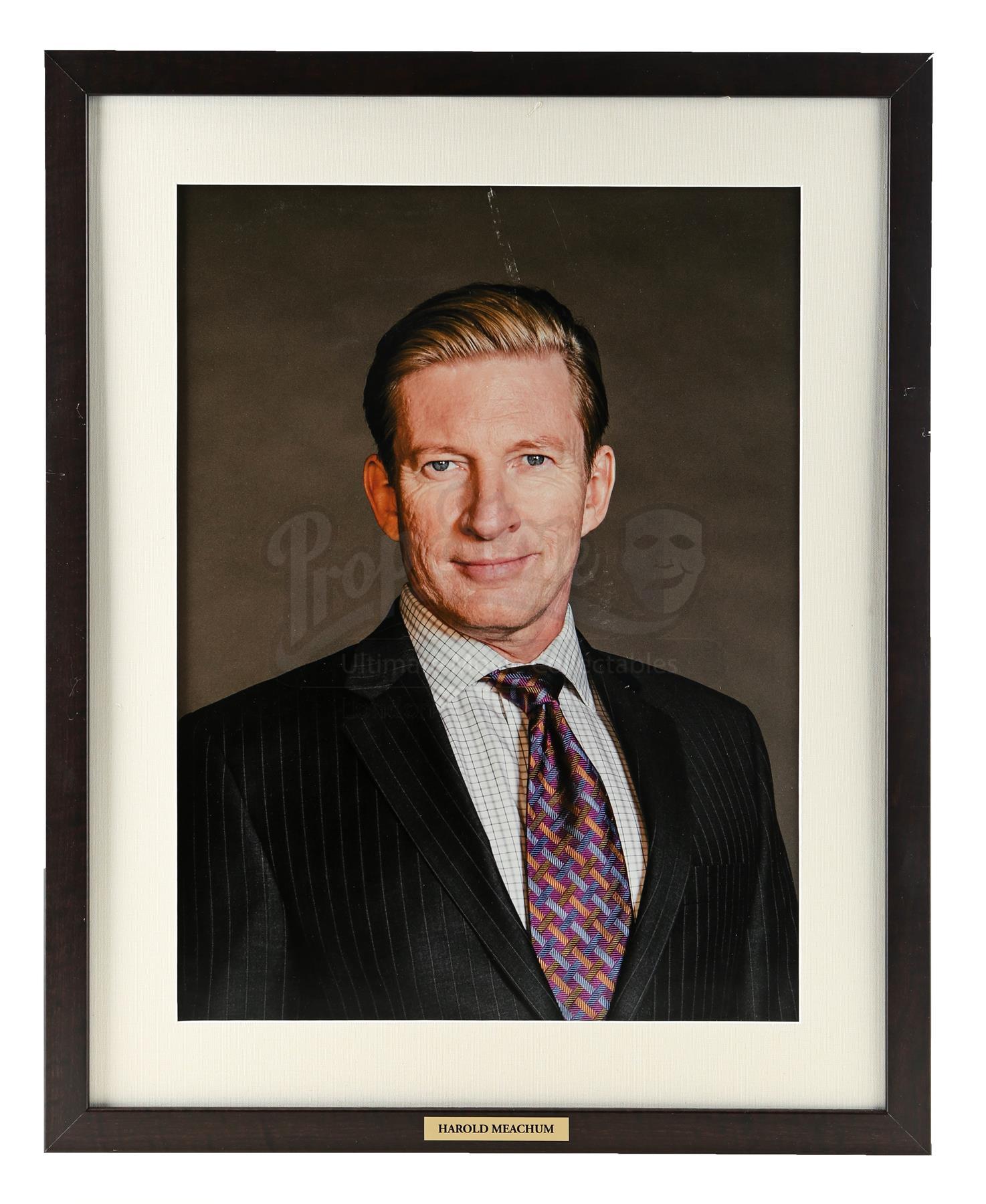 Lot # 695: Harold Meachum's Framed Company Photograph