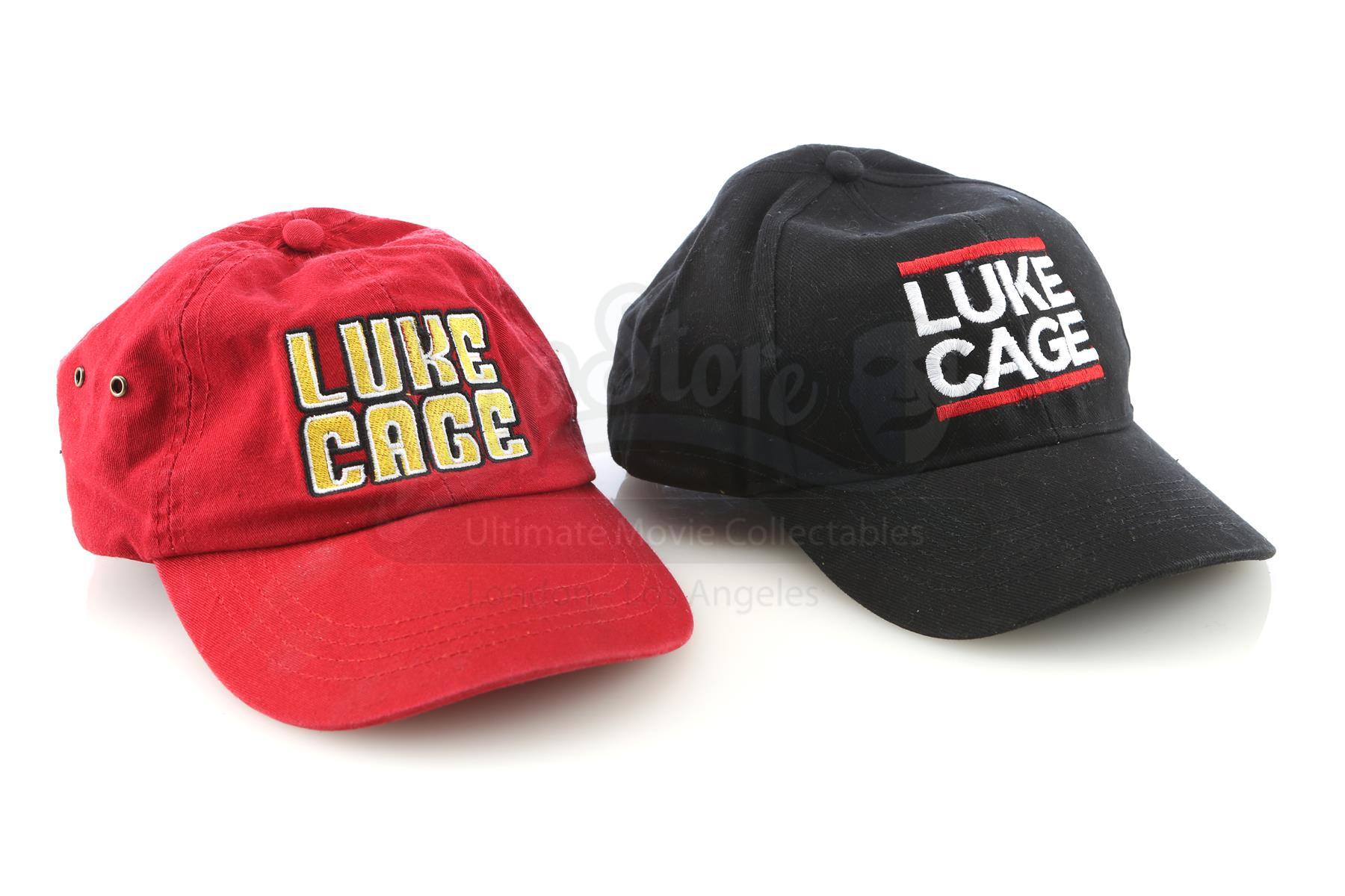 Lot # 587: D.W. Griffith's Pair of Luke Cage Novelty Hats