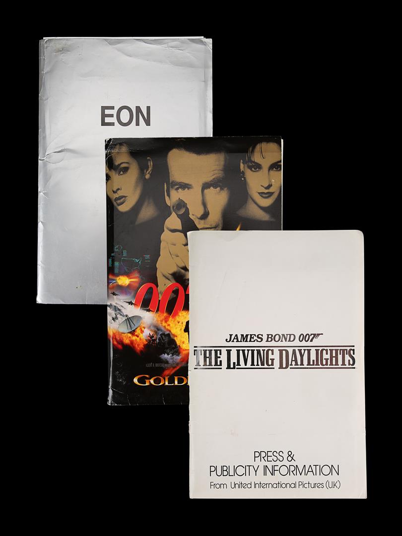 Lot #159 - THE LIVING DAYLIGHTS (1987) AND GOLDENEYE (1995) - Three ...