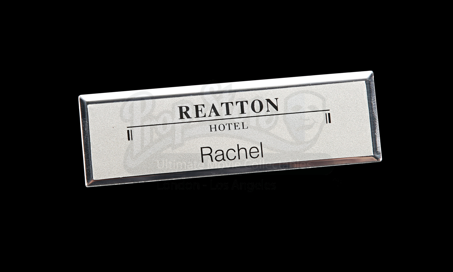 Hotel Staff Name Badge Prop Store Ultimate Movie Collectables