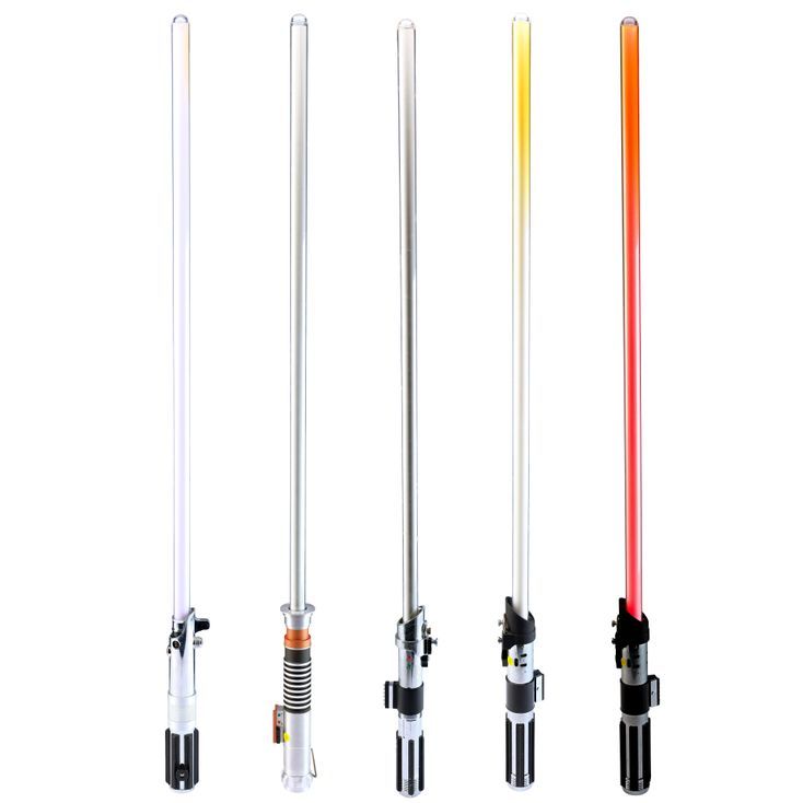 Lot 1208. Set of Five Master Replicas Force FX Lightsabers | STAR WARS ...