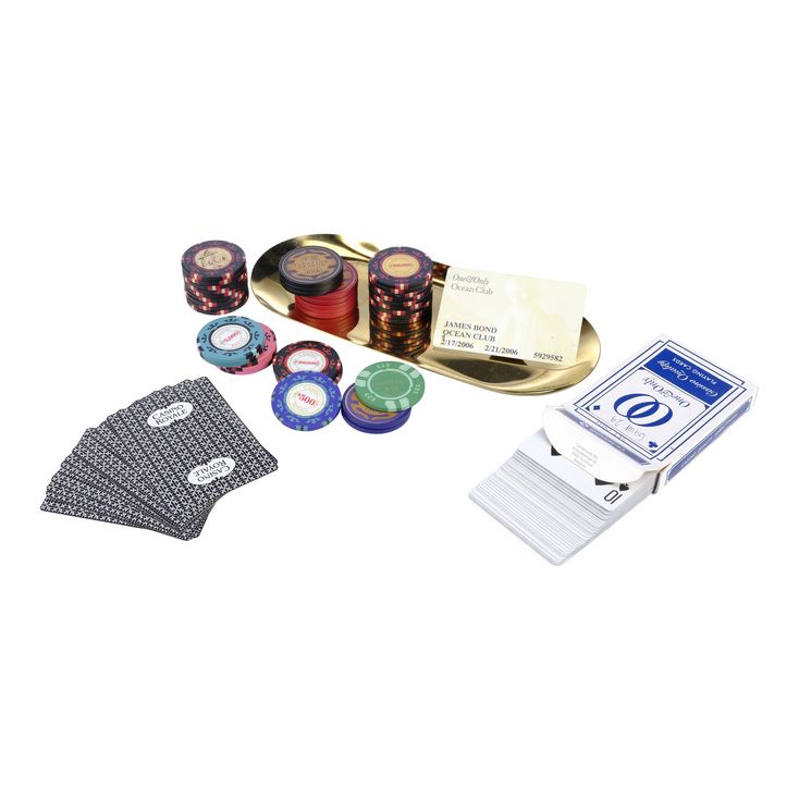 Lot 1297 - James Bonds (Daniel Craig) Ocean Club Card and Casino Tokens ...