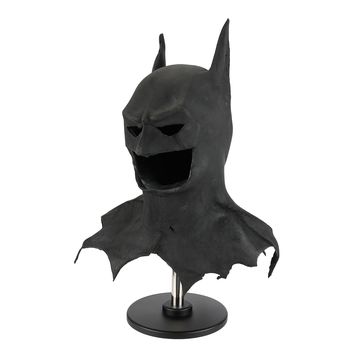 Lot # 64 : BATMAN (1989) - Production-made Batman (Michael Keaton) Cowl