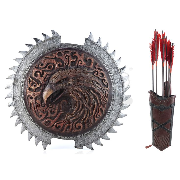 Red Eagle Corps Shield with Quiver and Arrows | GREAT WALL, THE (2016)