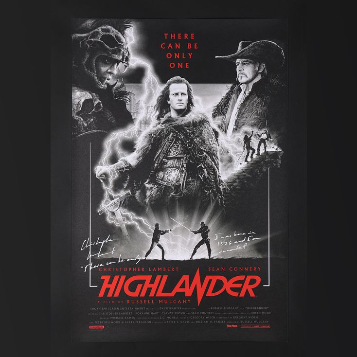 Lot 167 - Christopher Lambert Autographed Limited Edition Vice Press ...