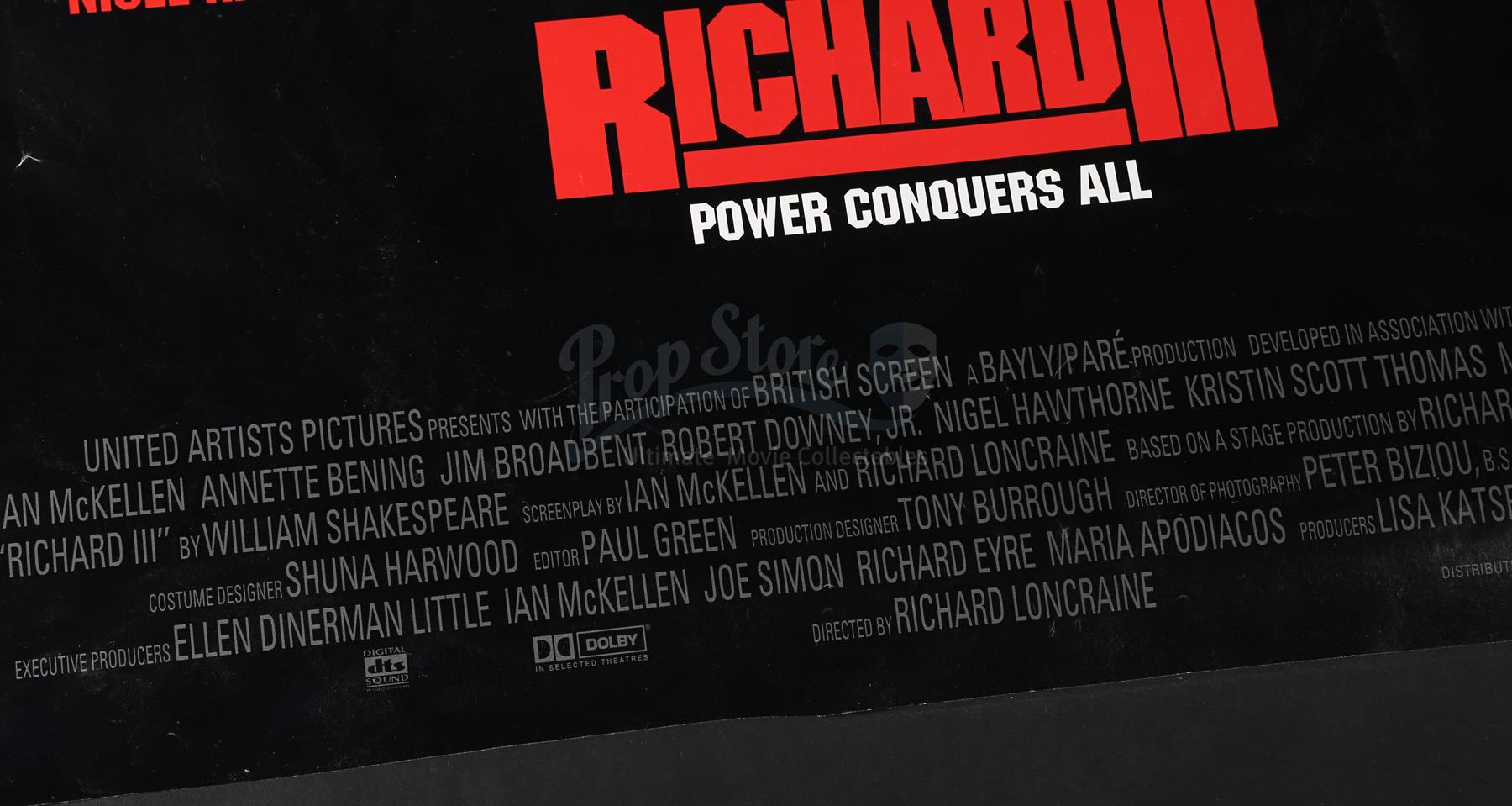 Richard IIIs (Ian McKellen) Oil Portrait | #N# RICHARD III (1995)