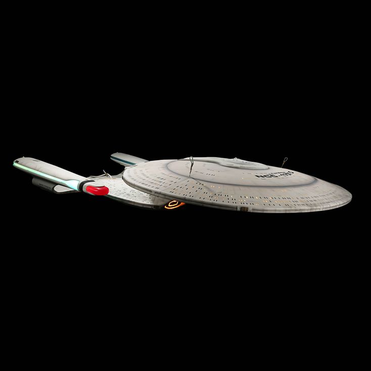 Lot 350 - Replica Studio-scale Light-up Model Miniature USS Enterprise ...