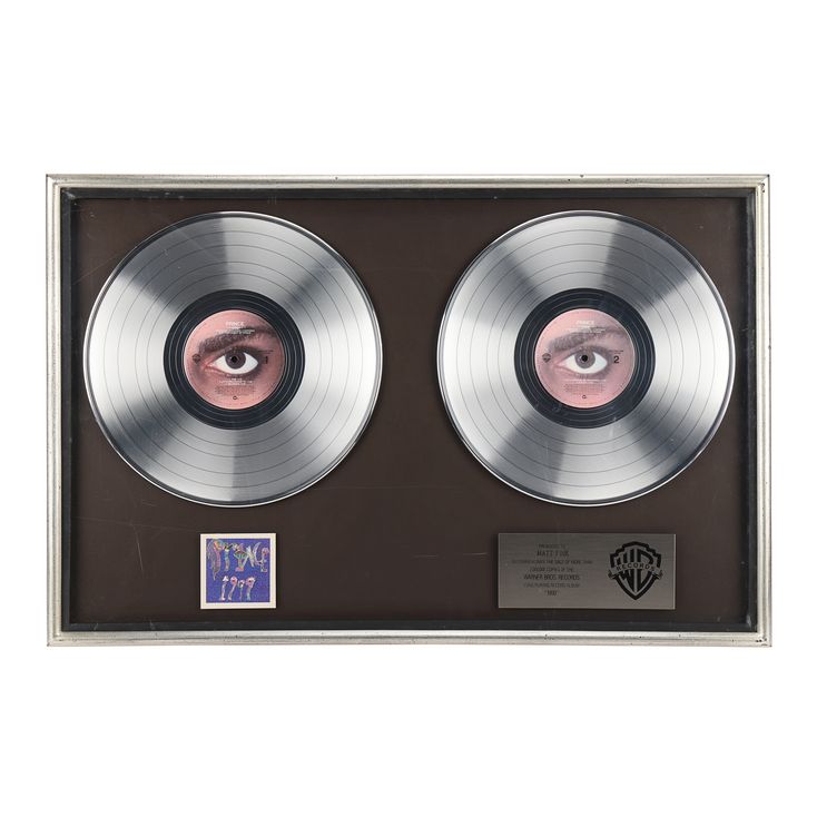 Lot # 715: PRINCE - The Dr. Fink Collection: 1999 Platinum Double Disc ...