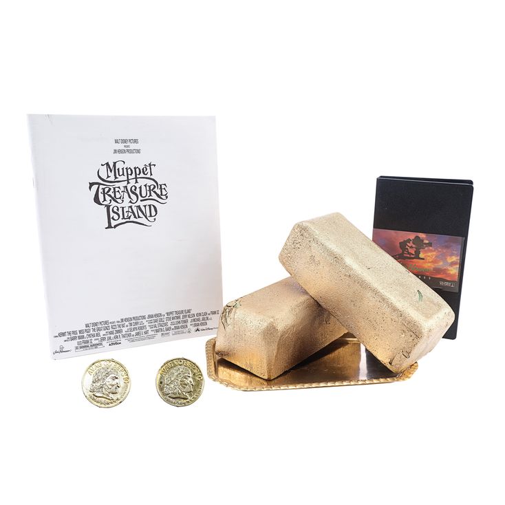 Lot 998 - Gold Bars and Coins with Promotional Materials | MUPPET ...