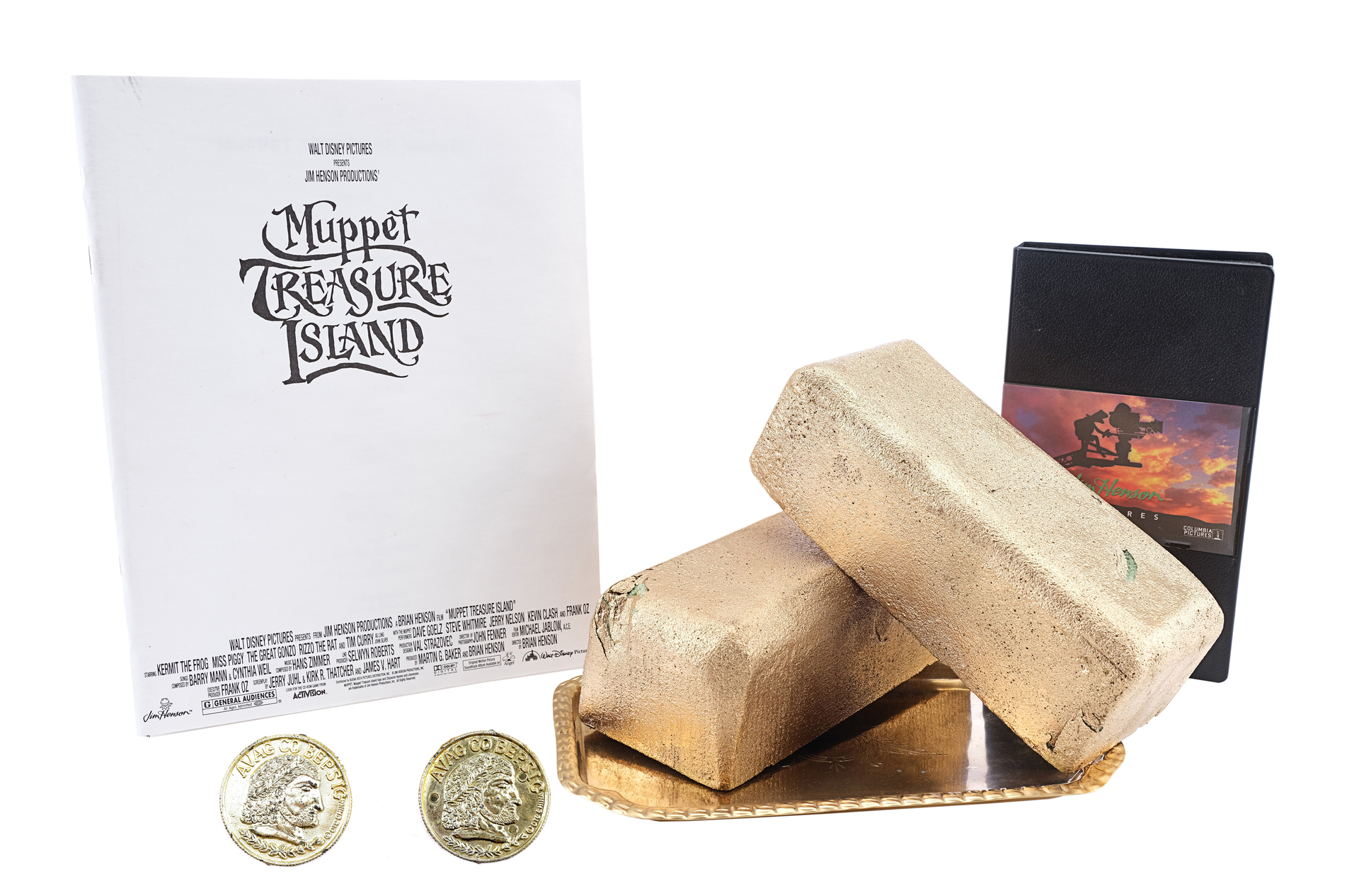 Lot 998 - Gold Bars and Coins with Promotional Materials | Propstore ...