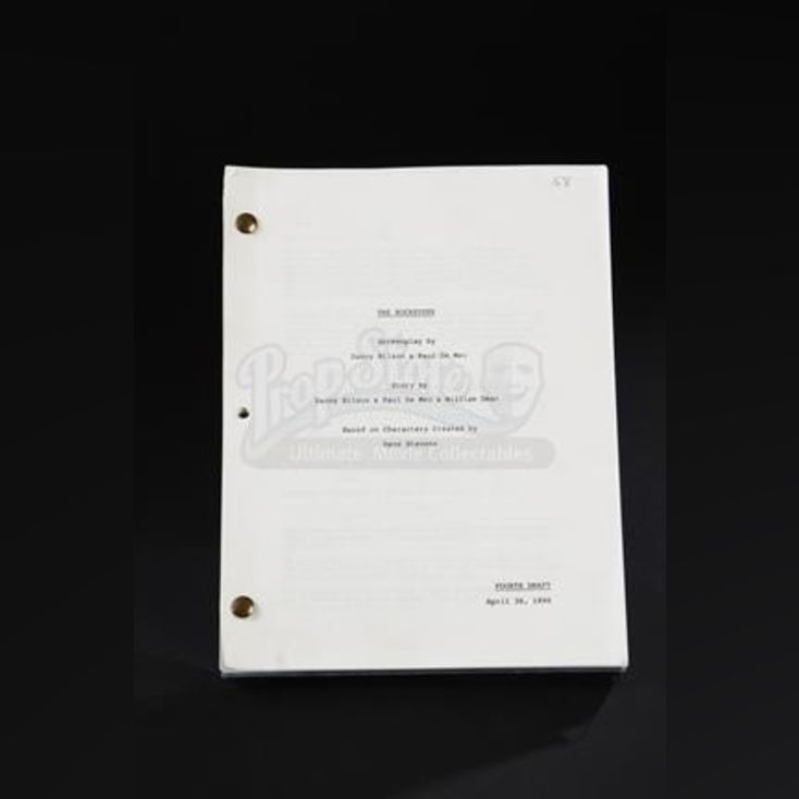 Lot 132 - Fourth Draft Script | ROCKETEER, THE (1991)