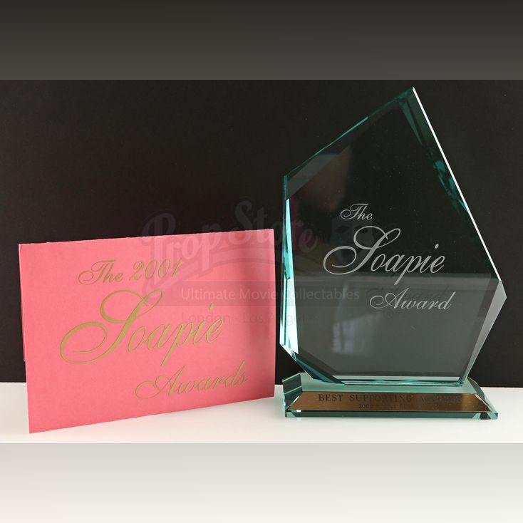 Joey Tribbianis Soapie Award and Envelope | FRIENDS (1994-2004)