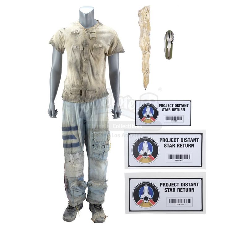 Will Daniels Partial Maveth Costume with Bone Knife and Stickers ...