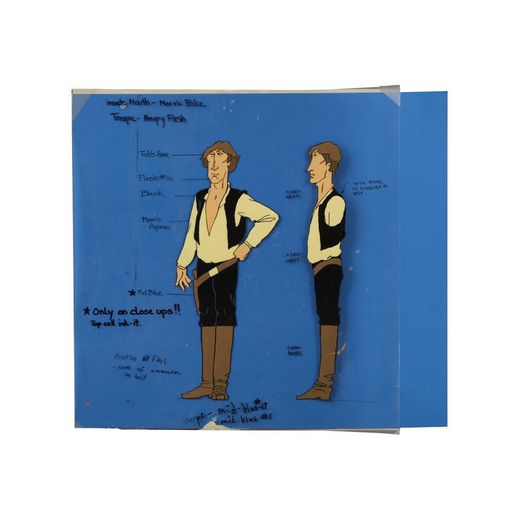 Lot # 1674: THE STAR WARS HOLIDAY SPECIAL (1978) - Hand-Painted Han ...