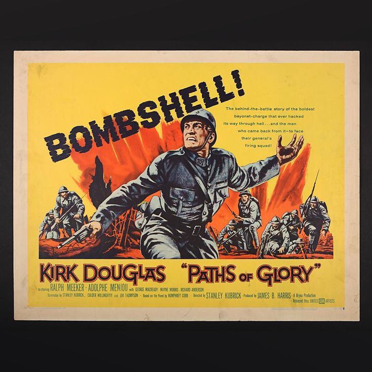 US Half-Sheet Poster, 1957 | PATHS OF GLORY (1957)