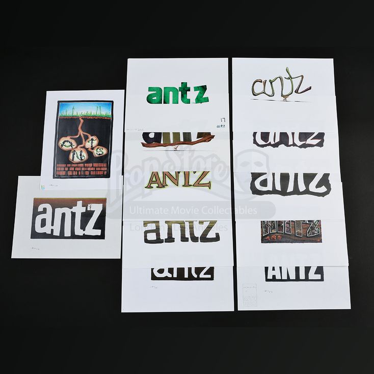 Logo Designs 02 | ANTZ (1998)