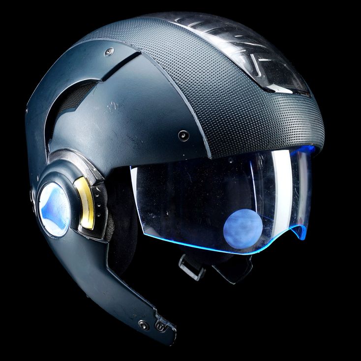 Motorized Light-up PreCrime Helmet with Retractable Visor | MINORITY ...