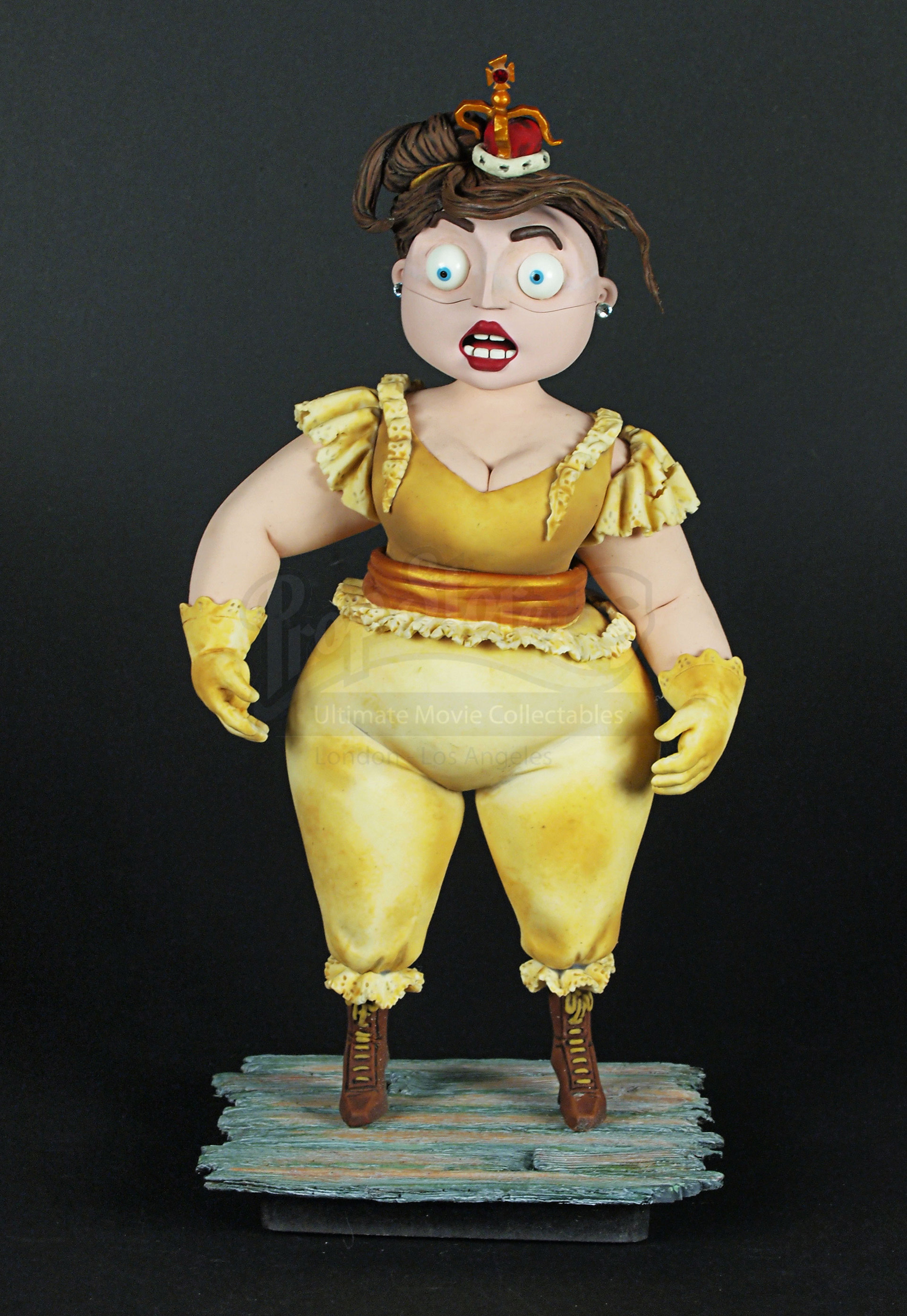 Dishevelled Queen Victoria in Bloomers Original Stop Motion Puppet ...
