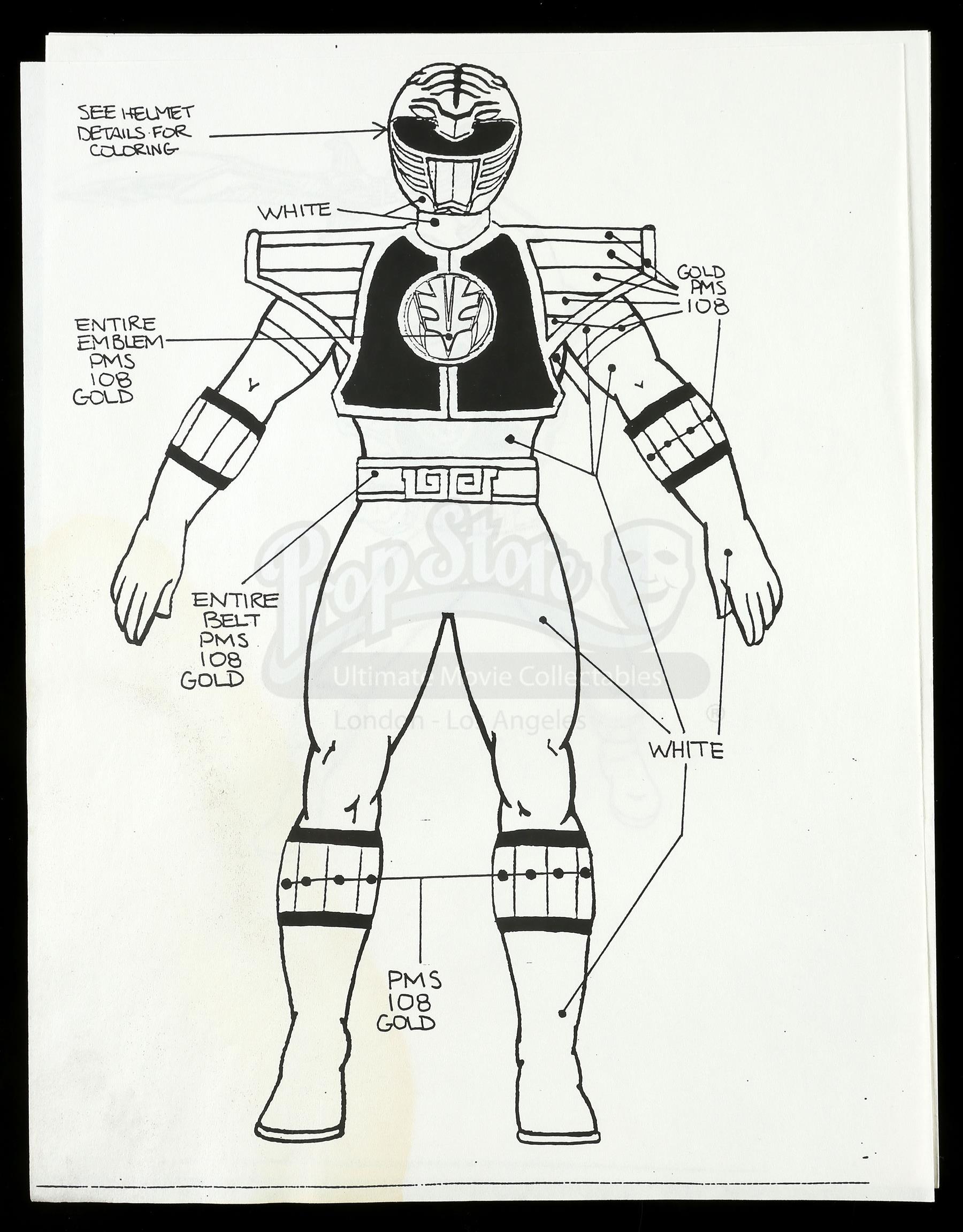 Power Rangers Toys Reference Material | Propstore - Find Your Extraordinary