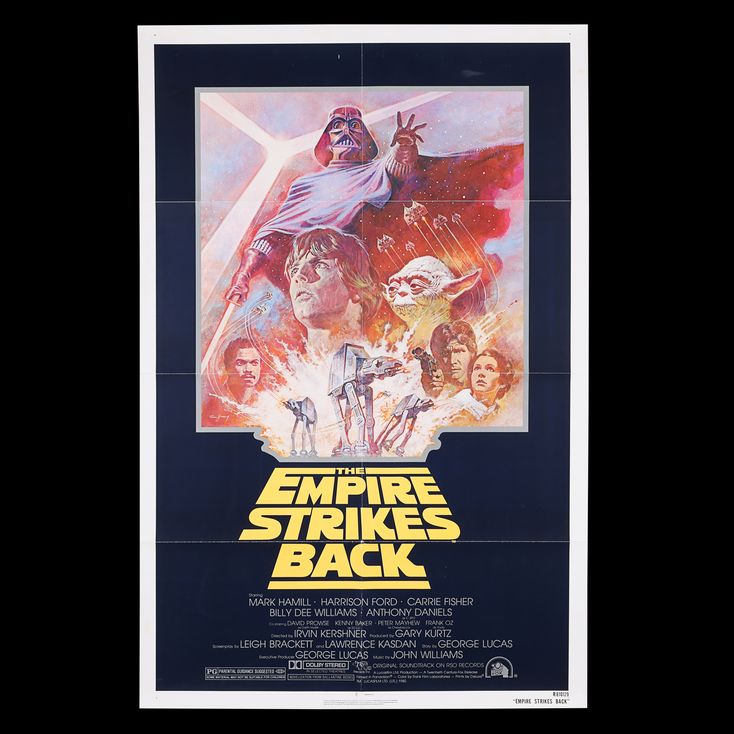 US One-Sheet, 1981 | STAR WARS: THE EMPIRE STRIKES BACK (1980)