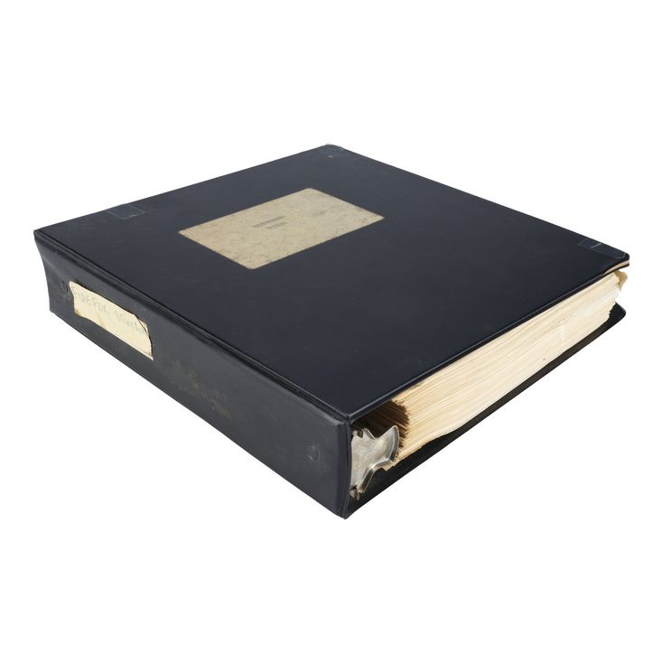 825. Optical Department Storyboard Binder | FIREFOX (1982)