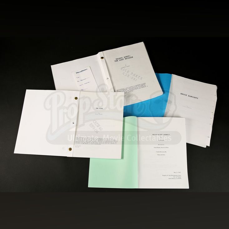 Four Assorted Scripts | VARIOUS PRODUCTIONS