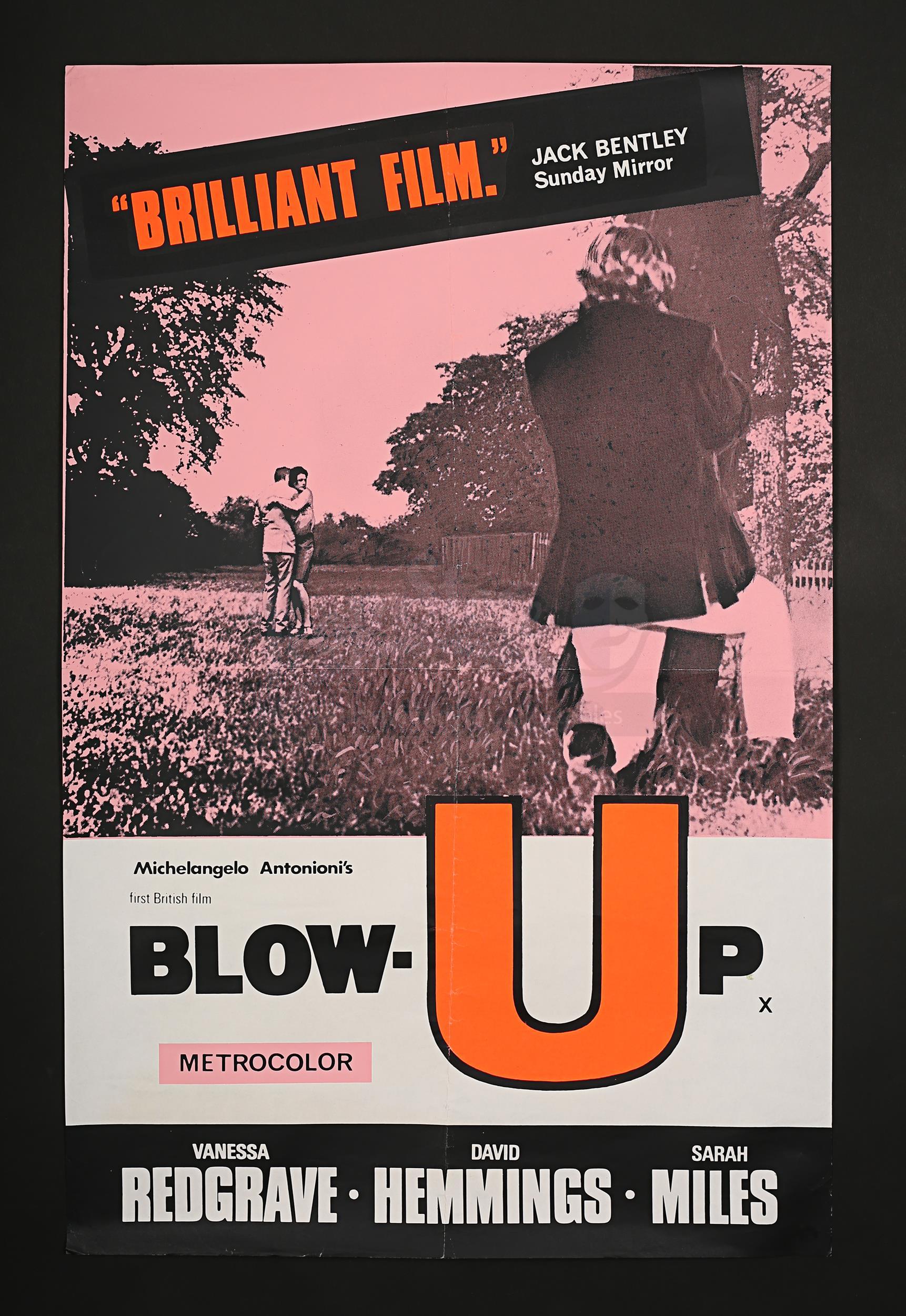 Set of Six UK Double-Crown Posters (1966) | BLOW UP (1966)
