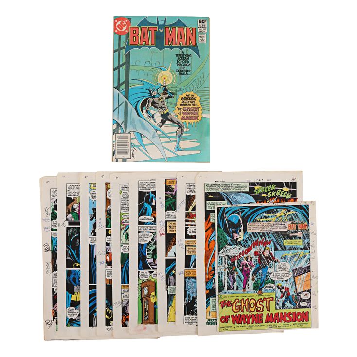 Lot # 933: BATMAN COMICS - DC Comics No. 341 with Adrienne Roy Hand ...