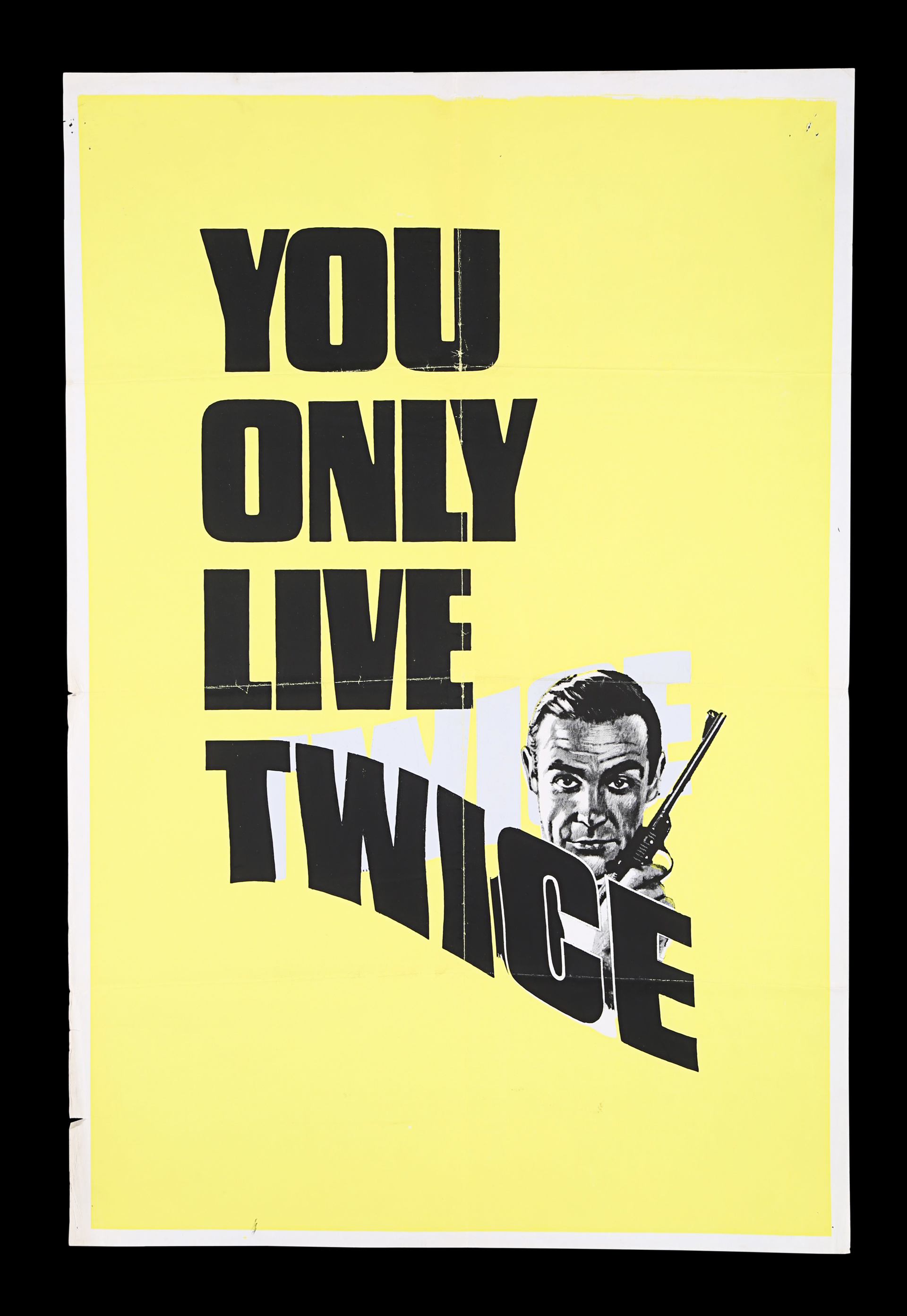 Lot #50 - YOU ONLY LIVE TWICE (1967) - UK Double-Crown Advance Poster, 1967