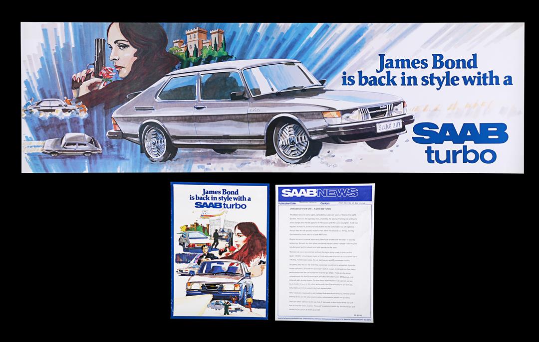 Lot #2 - VARIOUS PRODUCTIONS (1962-1981) - Saab Poster, Flyer and Press ...