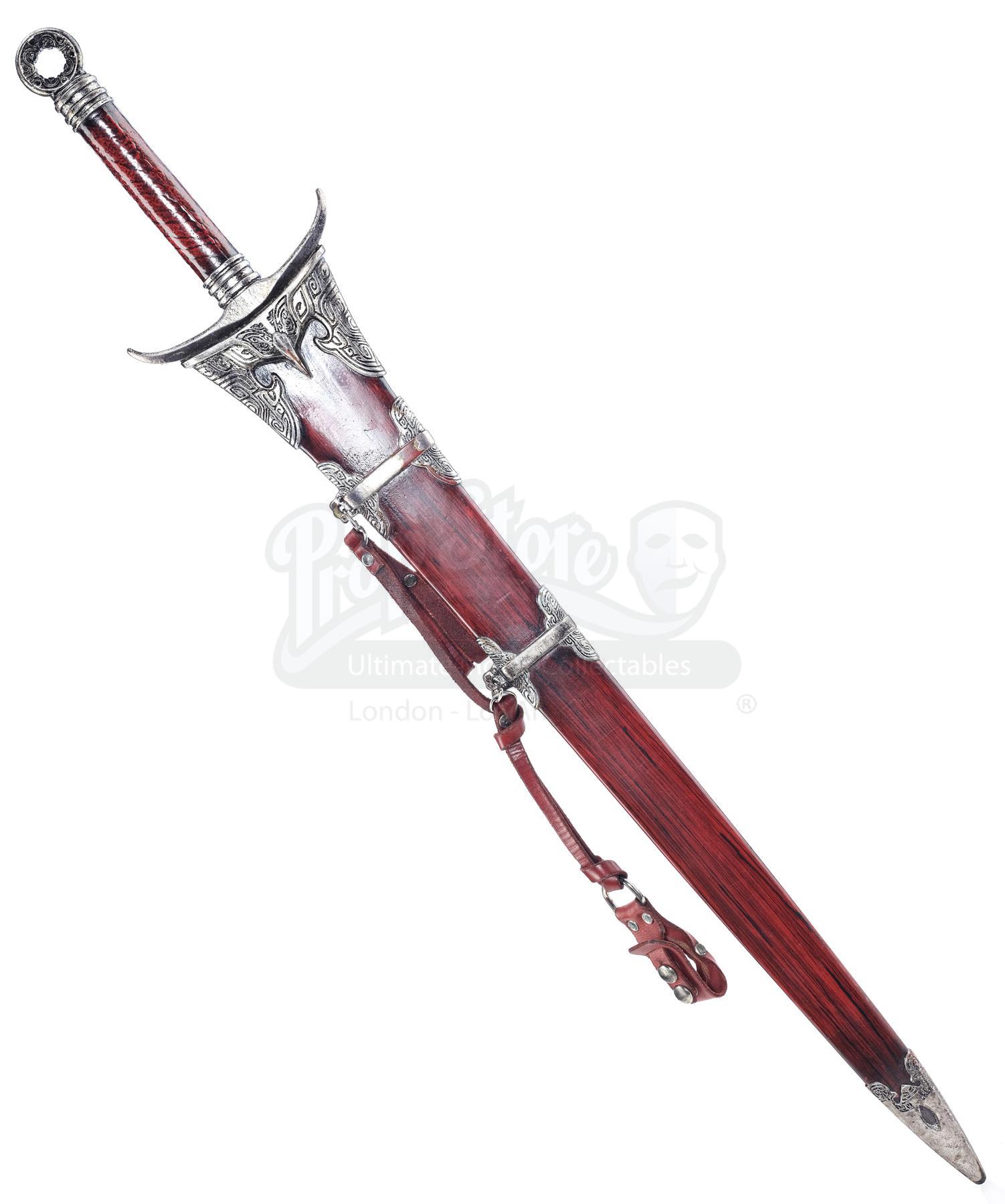 Lot # 157: Red Eagle Corps Urethane Sheathed Sword