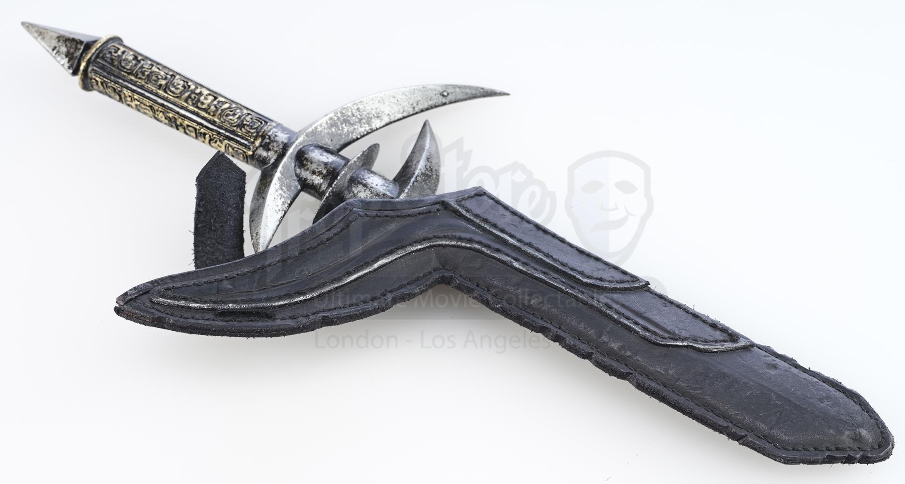 Lot # 291: General Shao's (Hanyu Zhang) Black Bear Corps Dagger and Sheath