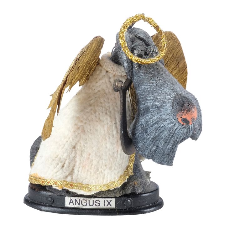 Angus Scottie Angel Dog Stop-Motion Puppet | CORALINE (2009)