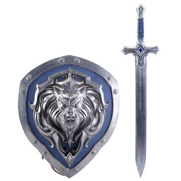 Lot # 1512 : WARCRAFT (2016) - Alliance Knight's Shield with Foot ...