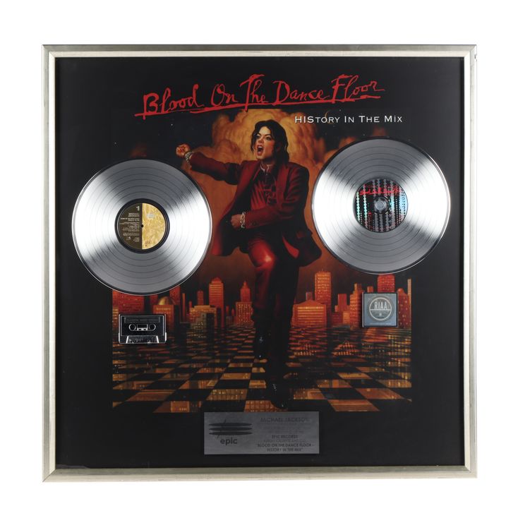 187. Blood on the Dance Floor: HIStory in the Mix Platinum Disc Award ...