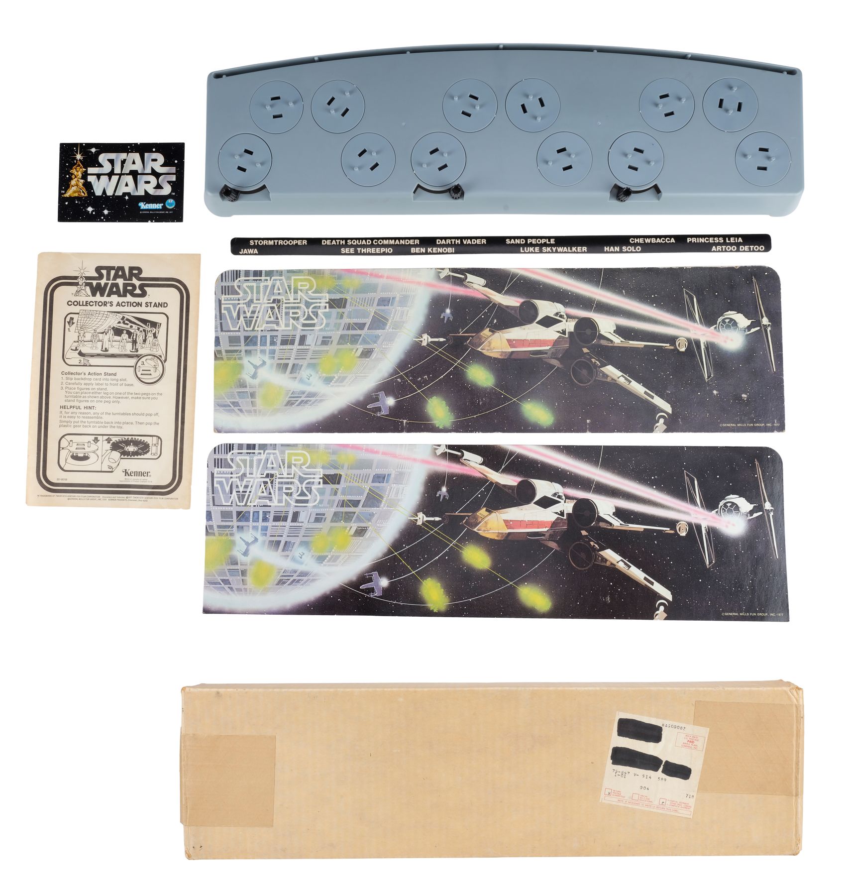 1223. Kenner Collector's Action Stand ### STAR WARS TOYS