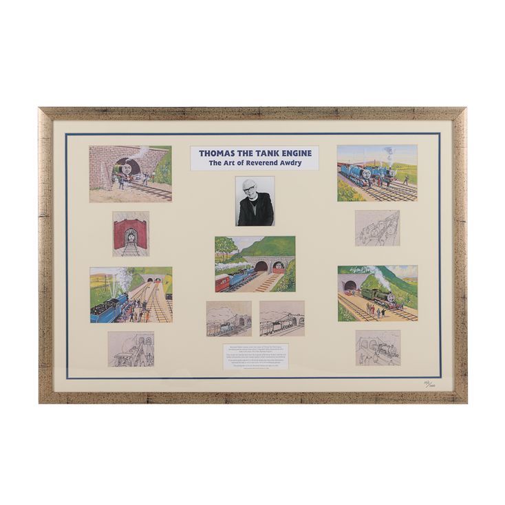 The Art Of Reverend Awdry Framed Limited Edition Print | THOMAS ...