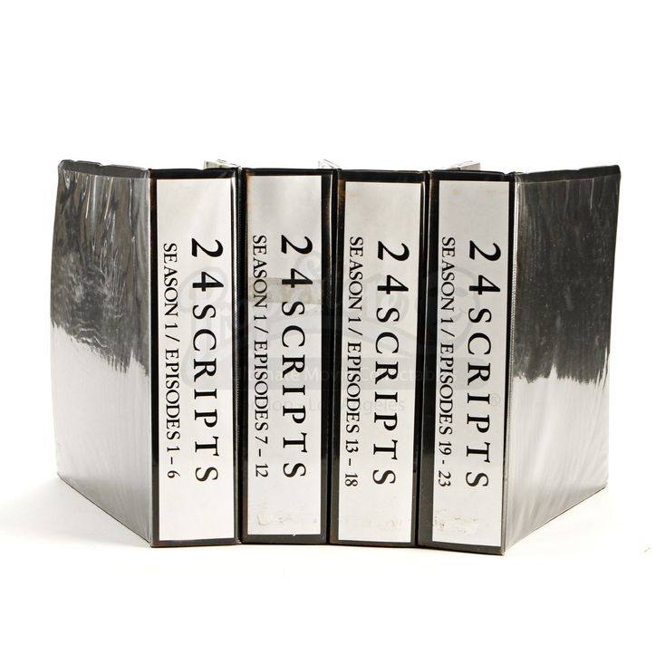 Set of Twenty-Four Production Scripts - Day One | 24 (2001-2010)