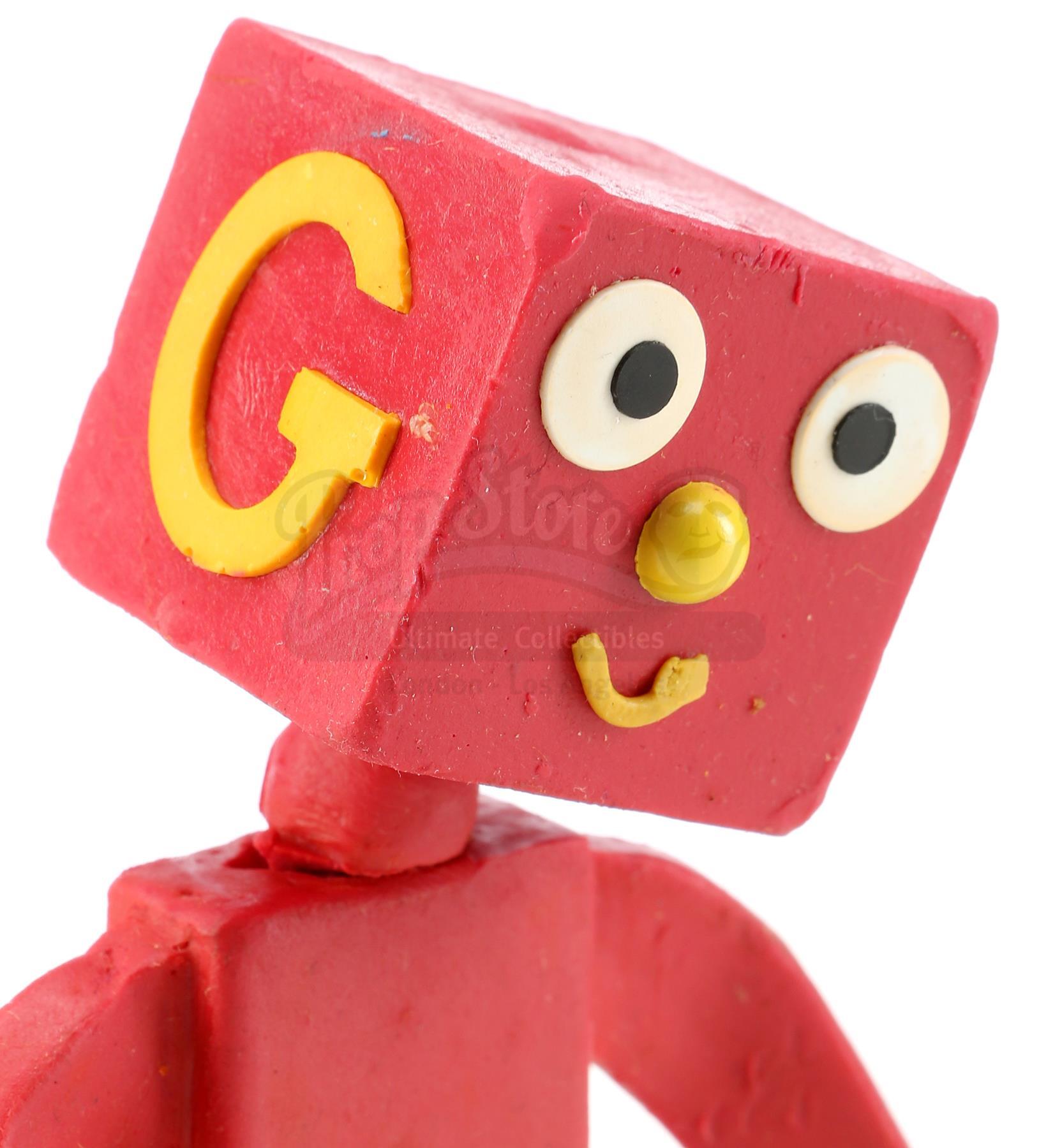 Blockhead G Clay Puppet | GUMBY'S ADVENTURES (T.V. SERIES, 1988 - 2002)