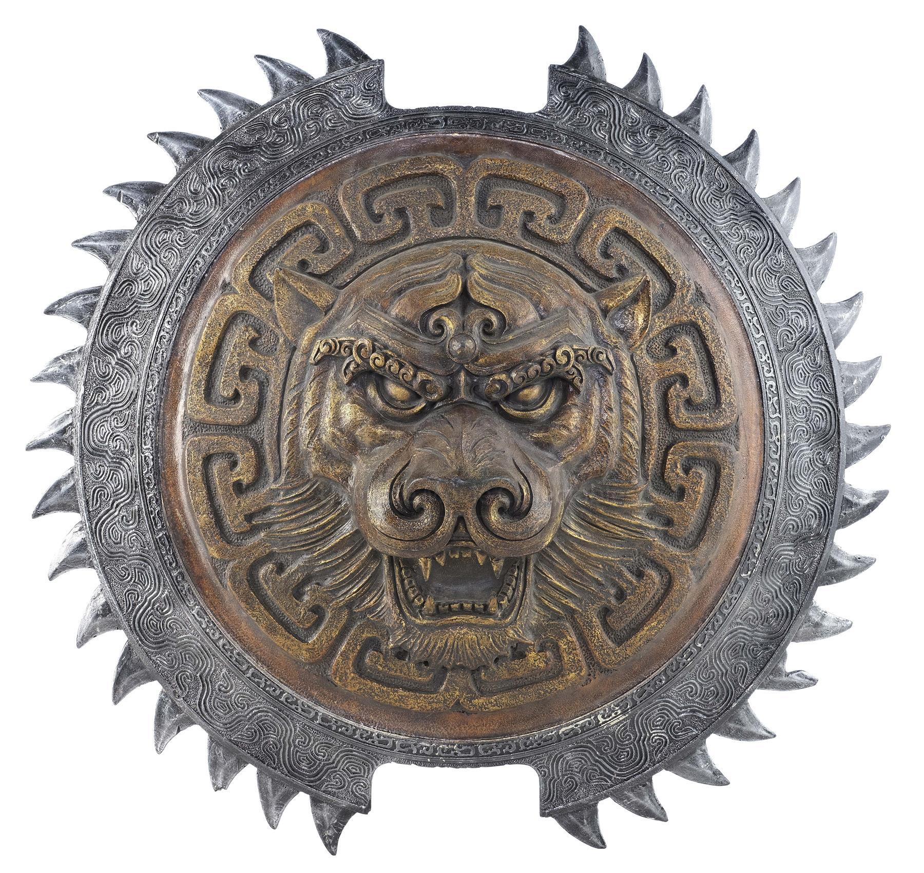 Lot # 142: Gold Tiger Corps Shield