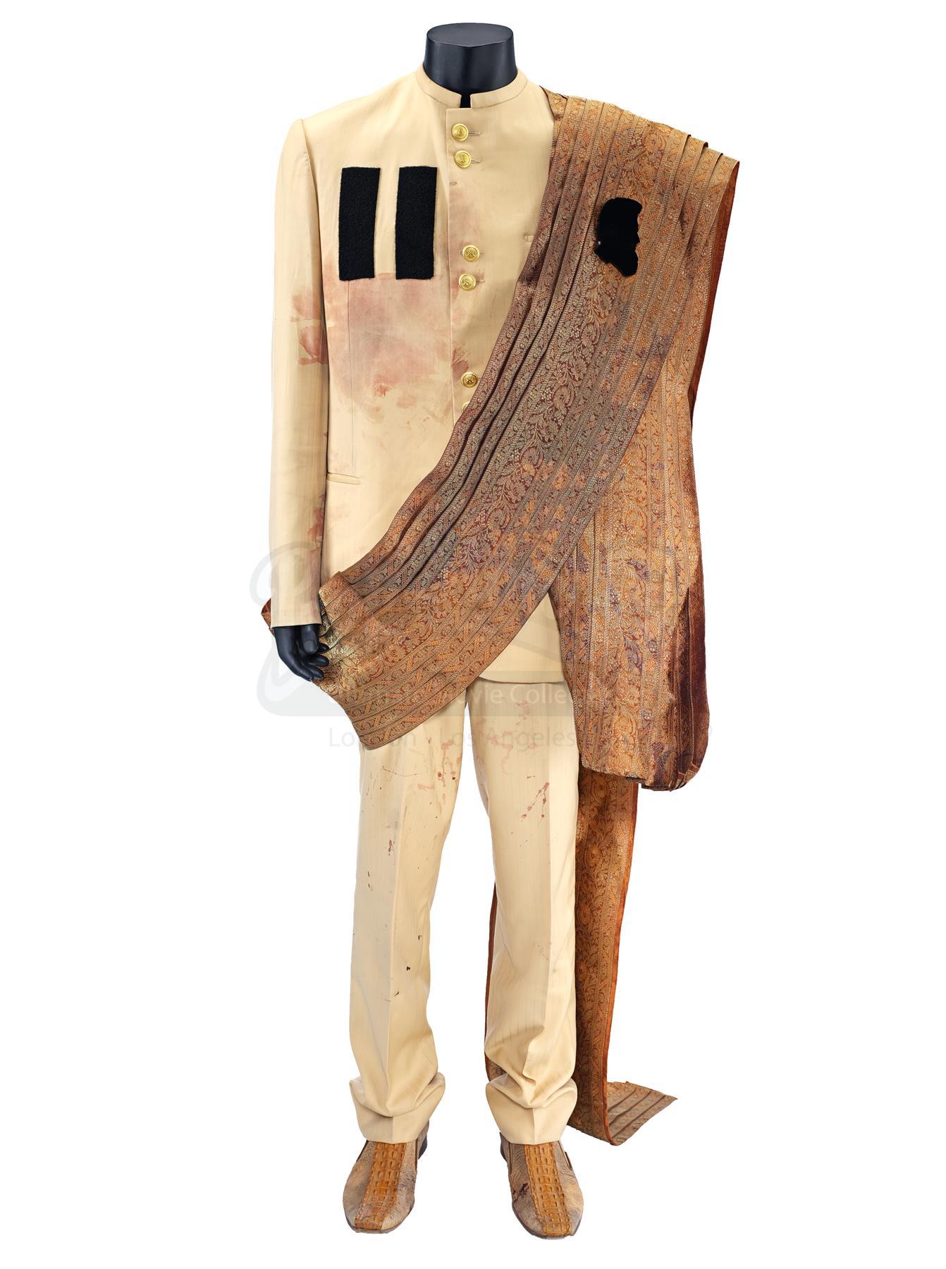 Lot # 663: The Dictator (2012) - Efawadh's Bloodied Formal Costume
