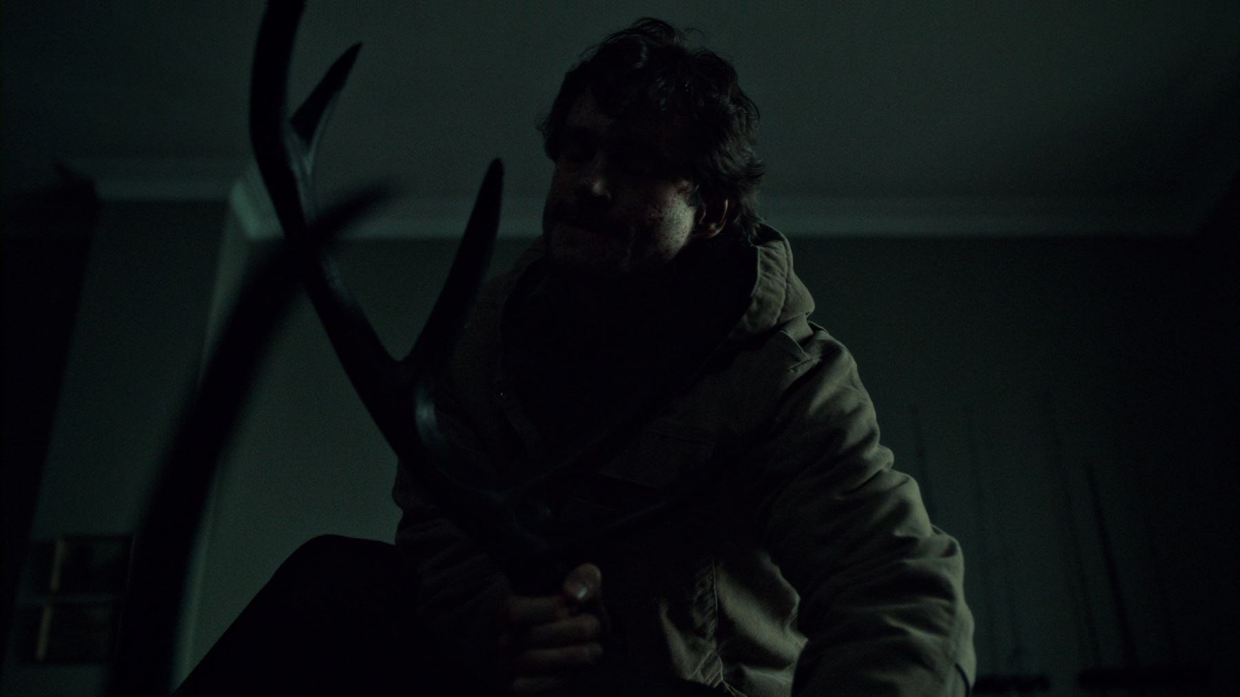 Pair of Black Stag Antlers | HANNIBAL (T.V. SERIES, 2013 - 2015)